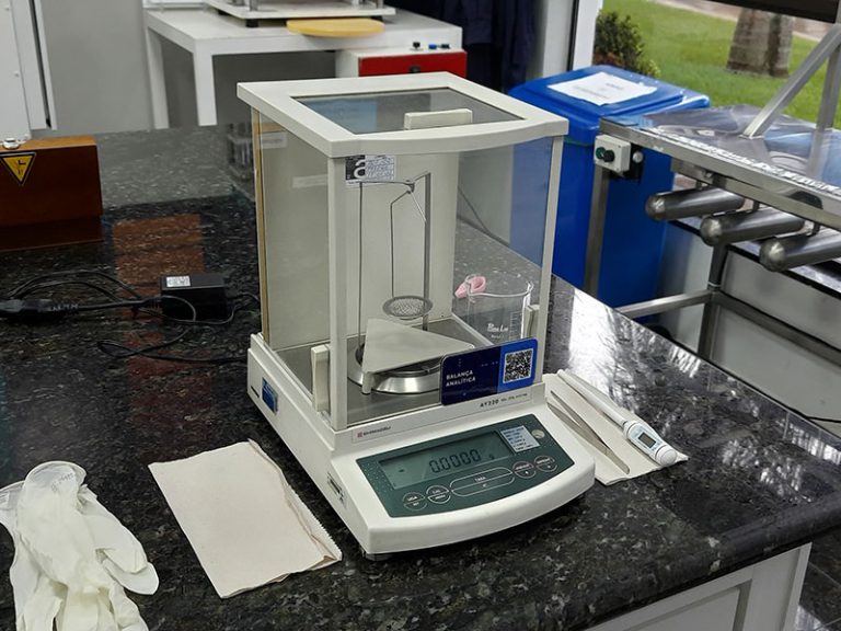 Balança Analítica - Azul Pack